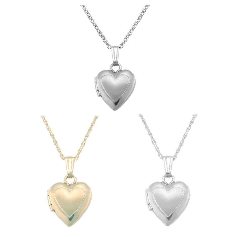 Children's Lockets For Girls - Baby Kids Lockets For Engraving ...